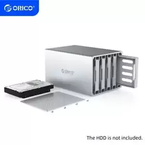 ORICO 4 Bay Hard Drive Enclosure USB3.0 for 3.5'' HDD SSD RAID 0/1/3/5 ...